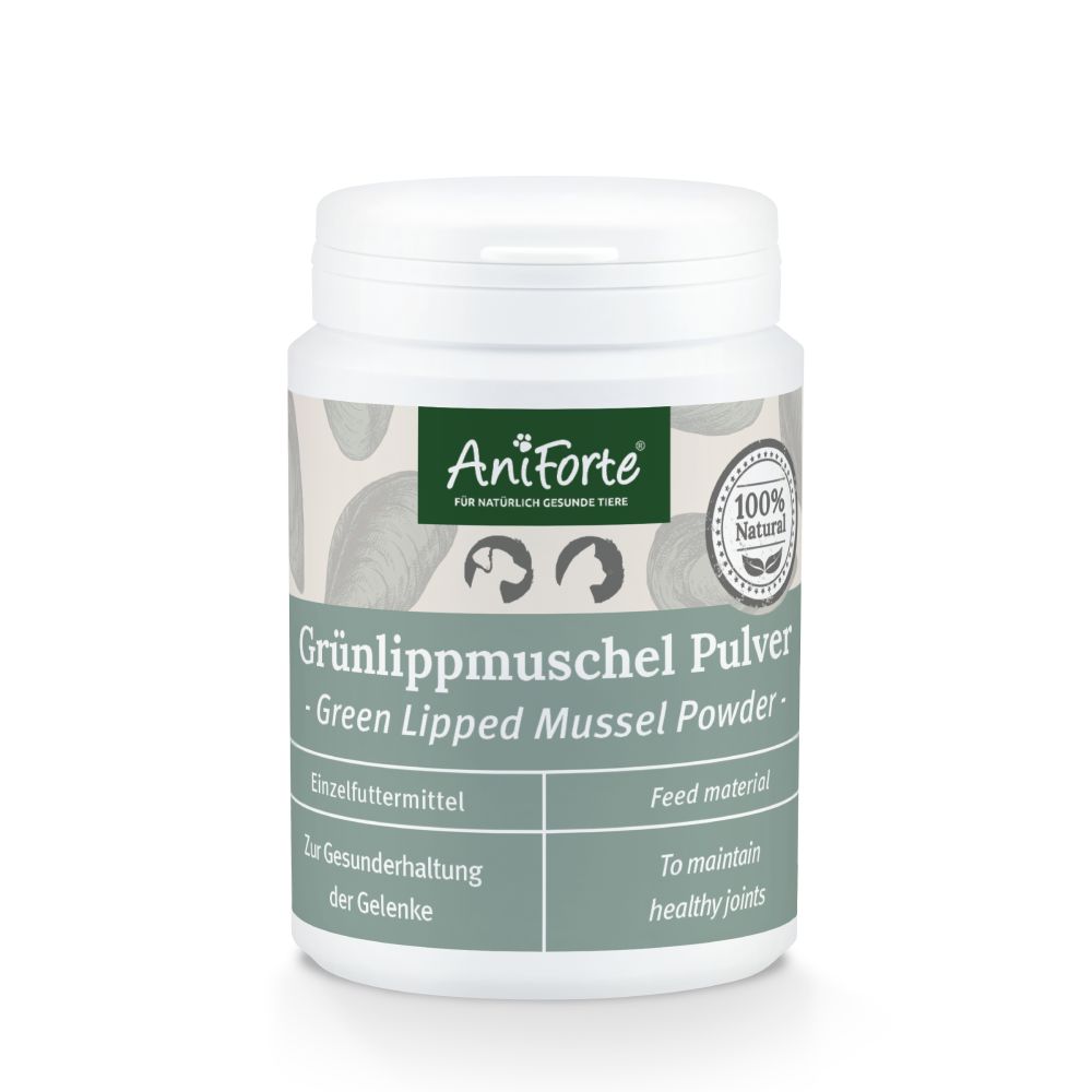 Buy AniForte® Green Lipped Mussel Powder for Dogs and Cats - 100g ...